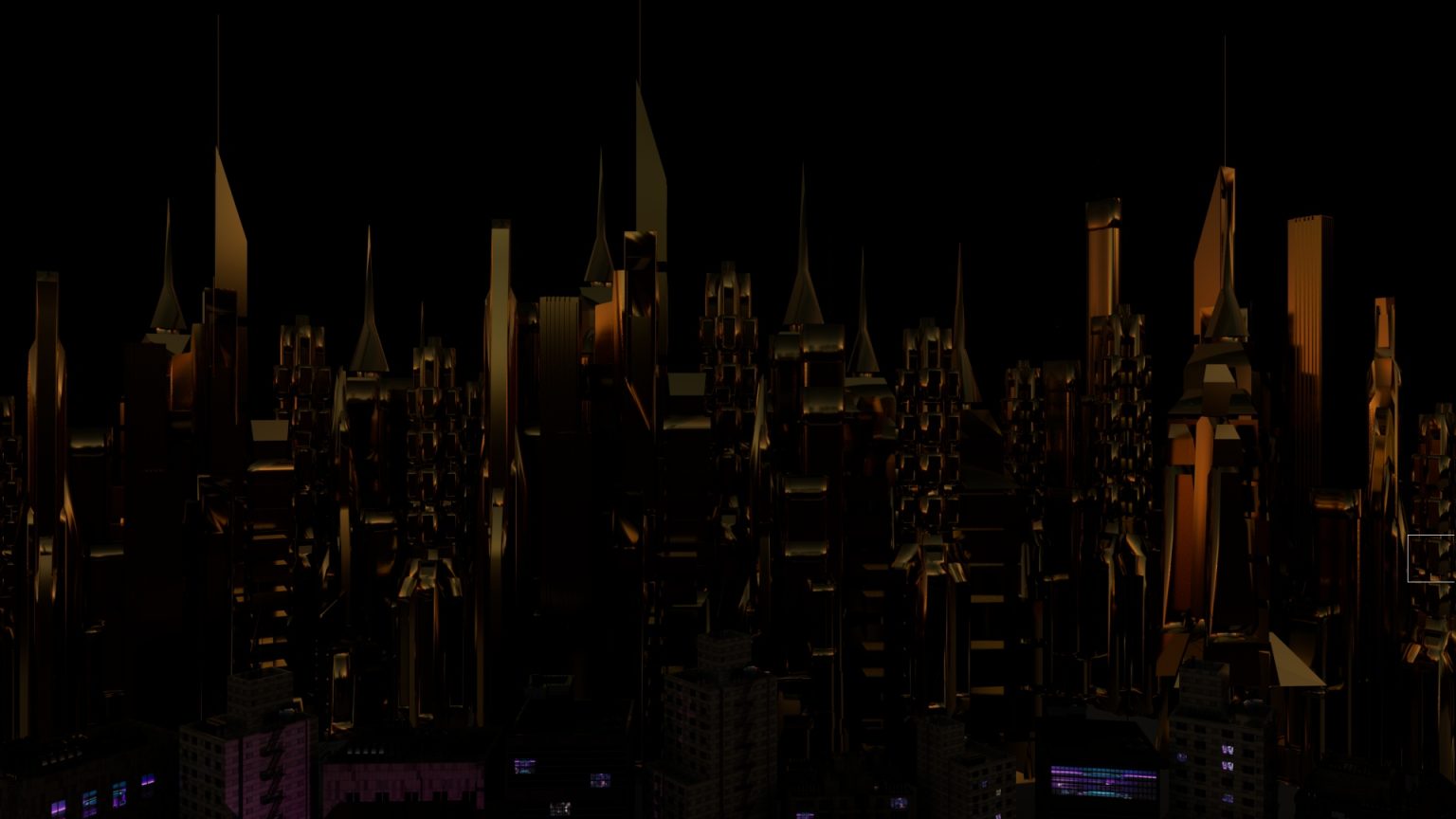 Cyberpunk – Texturing and lighting – Roses VFX Blog